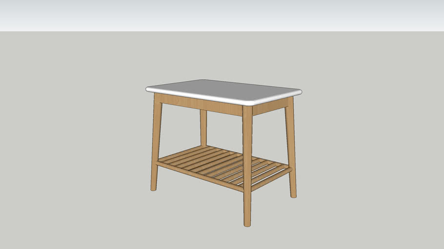 Side Table - Scandinavian 001 | 3D Warehouse