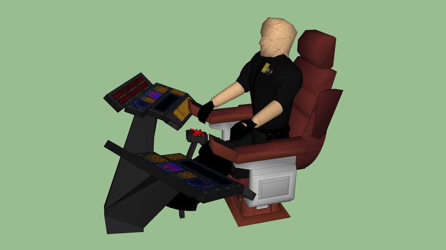 command chair 3 | 3D Warehouse