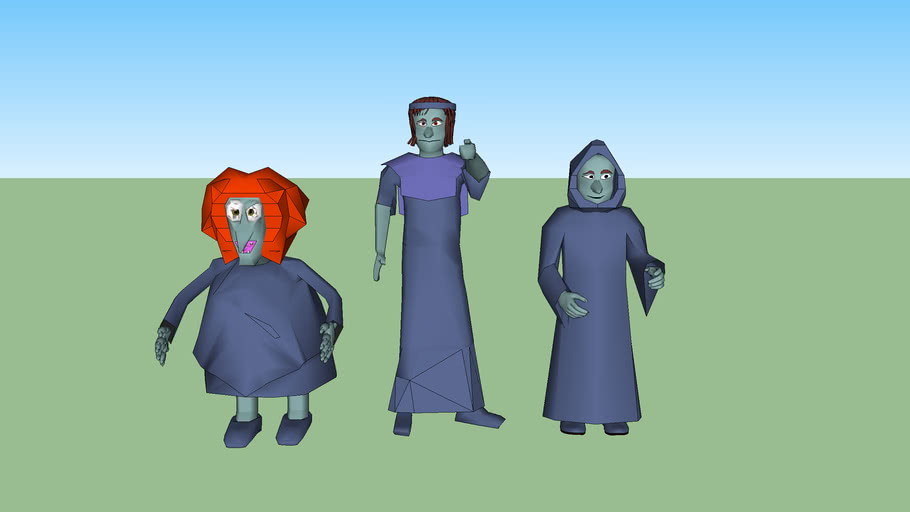 Orddu, Orwen and Orgoch | 3D Warehouse