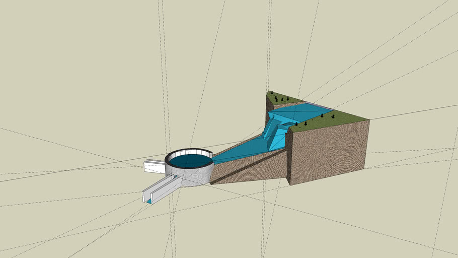Modern Dam | 3D Warehouse