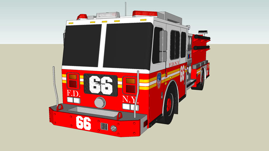 F.D.N.Y. ENGINE 66 | 3D Warehouse