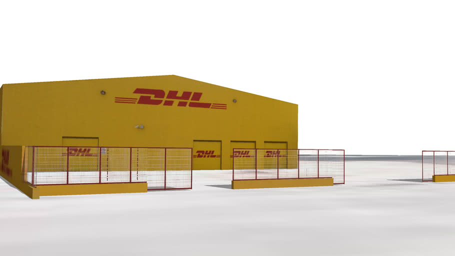 Bodega DHL en PLIT | 3D Warehouse