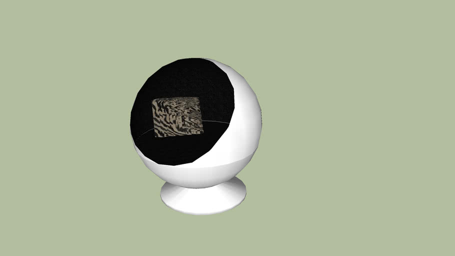 sphere armchair | 3D Warehouse