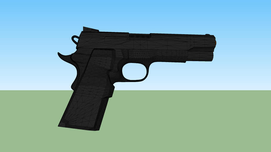 pistol gun | 3D Warehouse