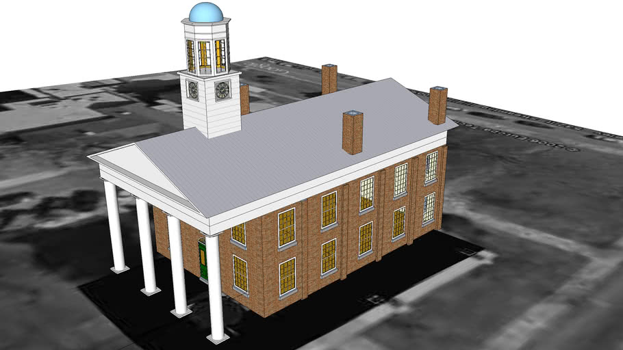 'Old' Orange County Courthouse | 3D Warehouse