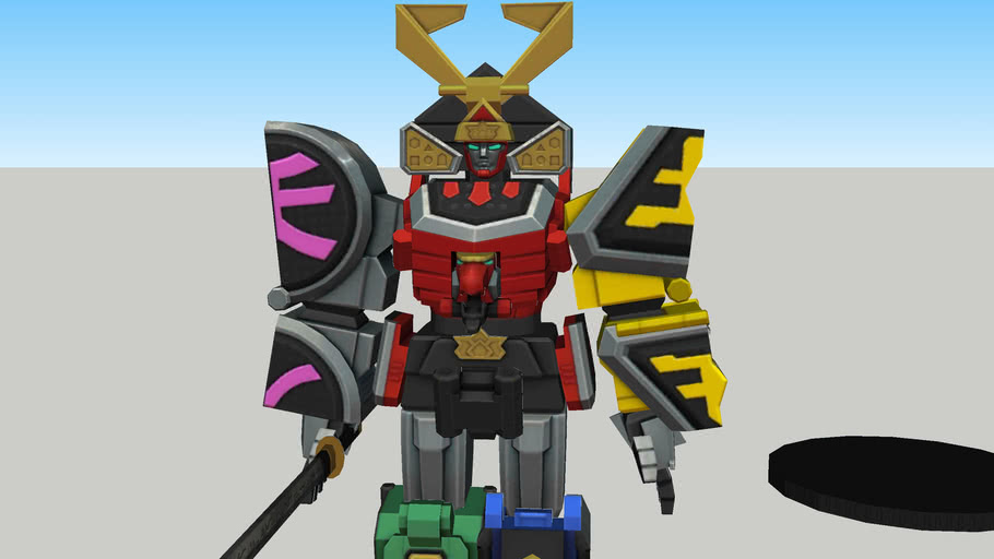 power rangers -Samurai Megazord | 3D Warehouse