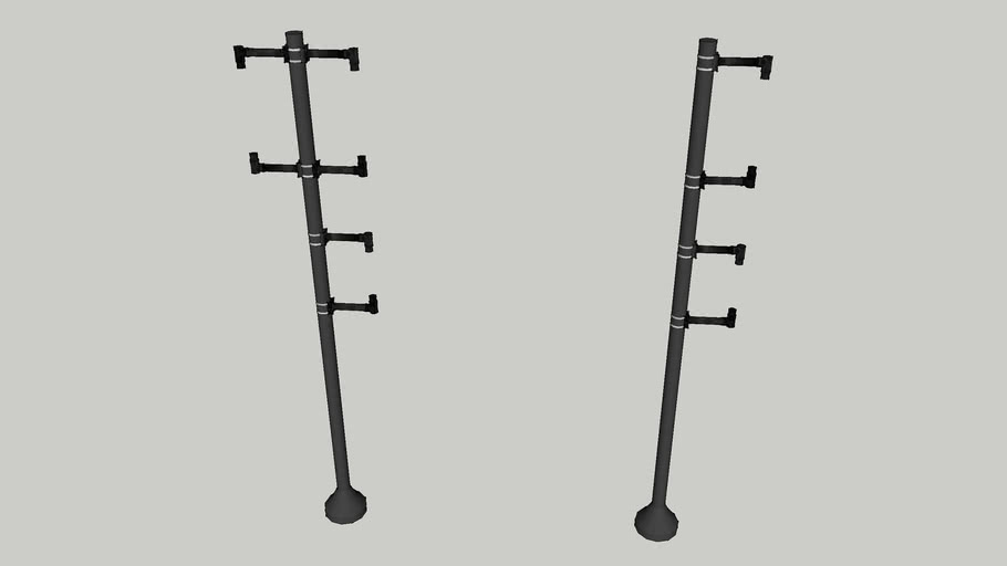 traffic signal posts | 3D Warehouse