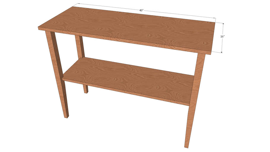 Simple Interior Plant Table | 3D Warehouse