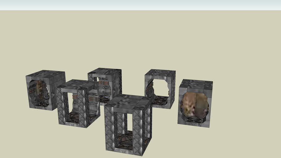 modular space hulk kit | 3D Warehouse