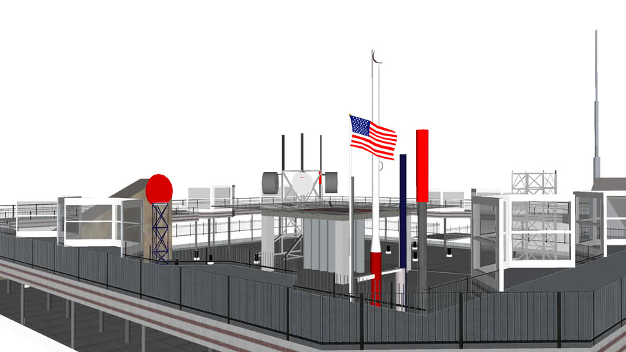 South Tower Observation Deck | 3D Warehouse