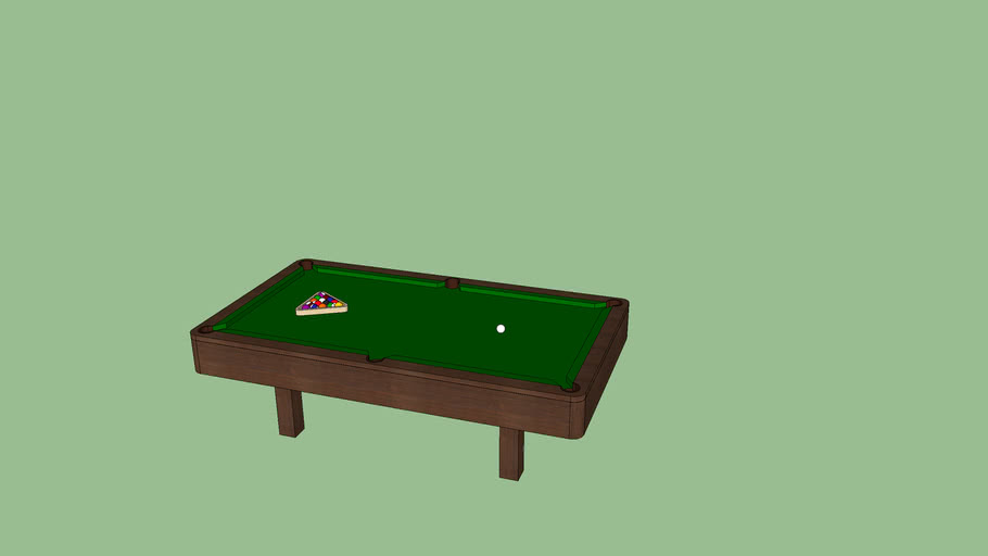 Pool Table | 3D Warehouse