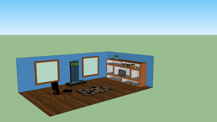 rustic living room | 3D Warehouse