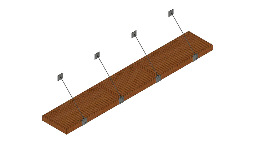 Wooden Canopy Roof | 3D Warehouse