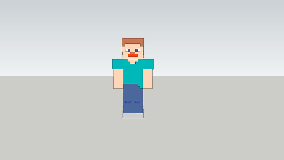 Minecraft Steve | 3D Warehouse