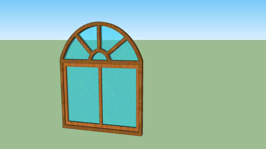 Arched Window (Curve Top) | 3D Warehouse