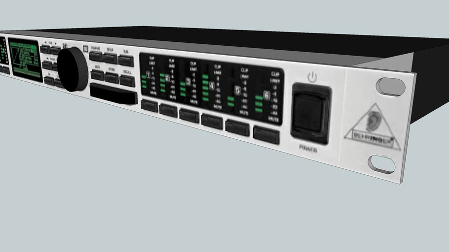 CROSSOVER BEHRINGER DCX2496 | 3D Warehouse