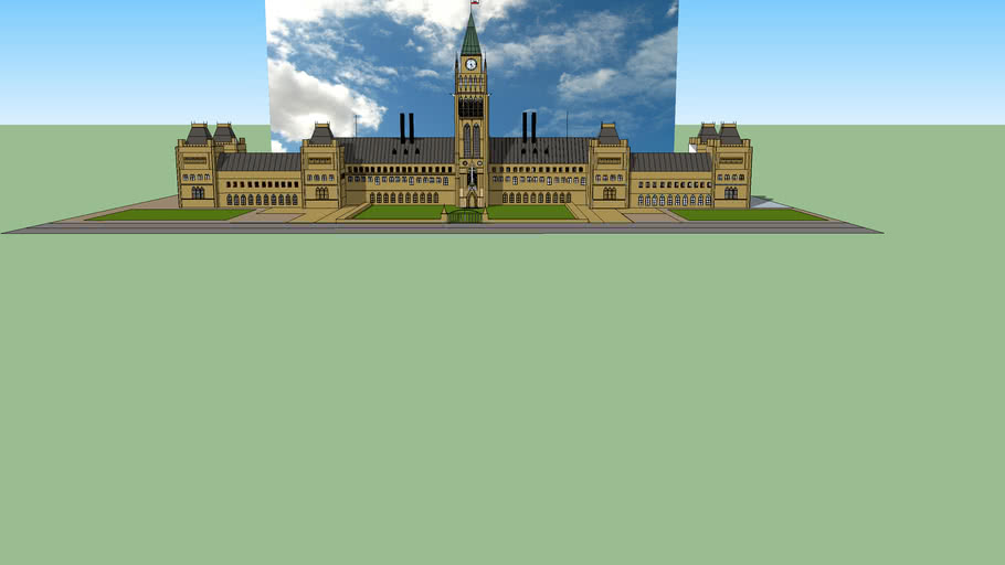 Parliament of Canada in Ottawa | 3D Warehouse