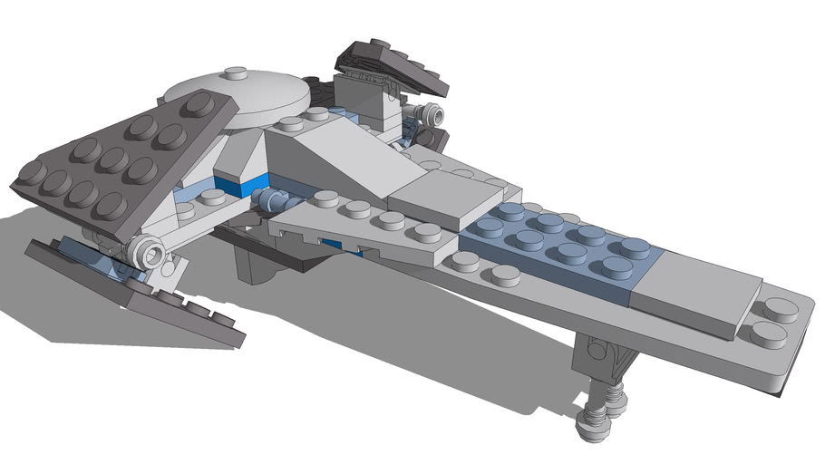 Lego #4493 Star Wars Mini Sith Infiltrator | 3D Warehouse