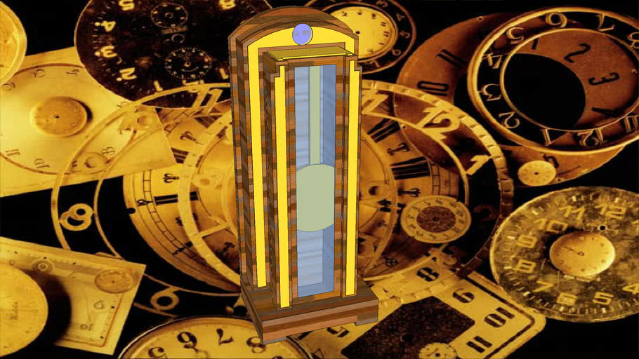 Digital Grandfather Clock | 3D Warehouse