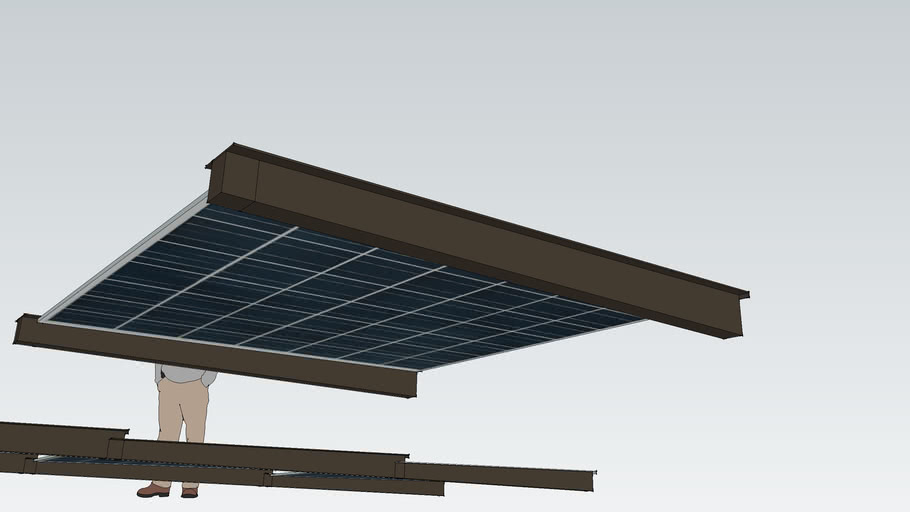 solar panel transparent | 3D Warehouse