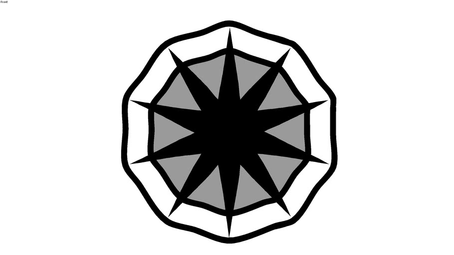 logo Star Wars Pentastar Alignment | 3D Warehouse