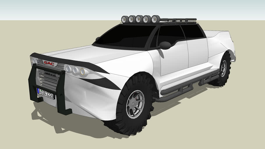 GAC V12 Pick Up Off-Road | 3D Warehouse