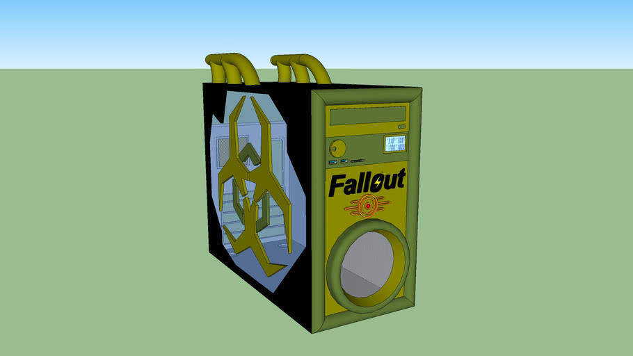 FALLOUT PC Case | 3D Warehouse