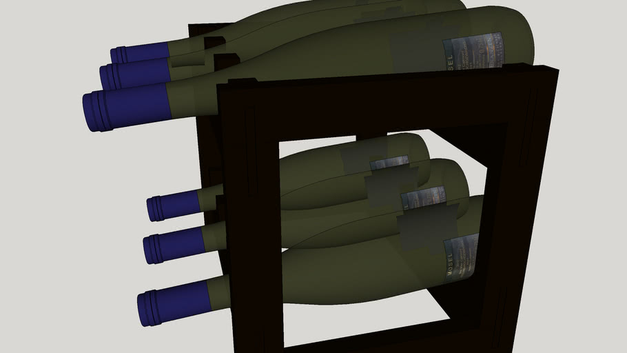 Small Wine Rack | 3D Warehouse