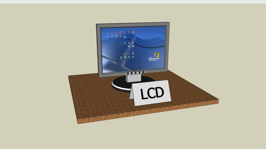 LCD Monitor | 3D Warehouse