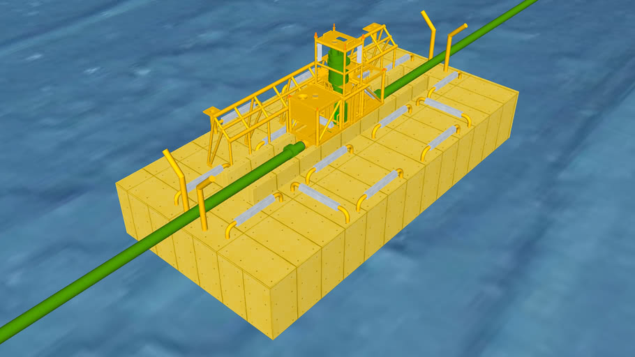 ILS & Mudmat flowline | 3D Warehouse