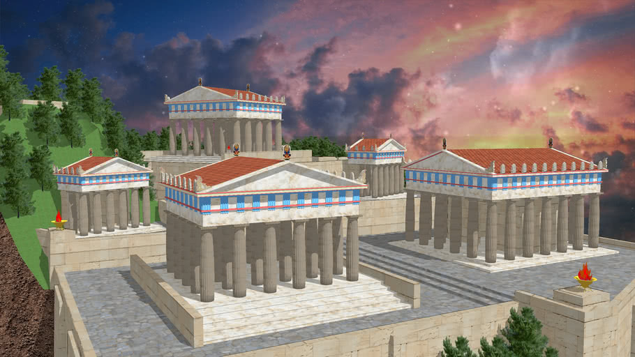the Ancient island of Delos | 3D Warehouse