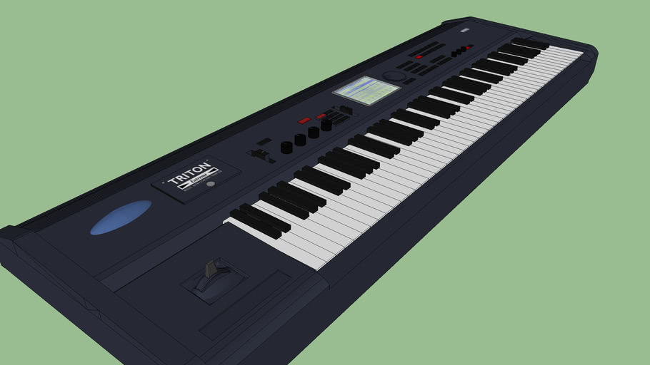 KORG Triton Extreme KEYBOARD | 3D Warehouse