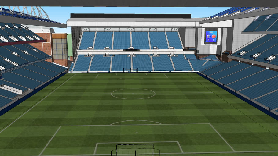 Ibrox Stadium Expansion | 3D Warehouse