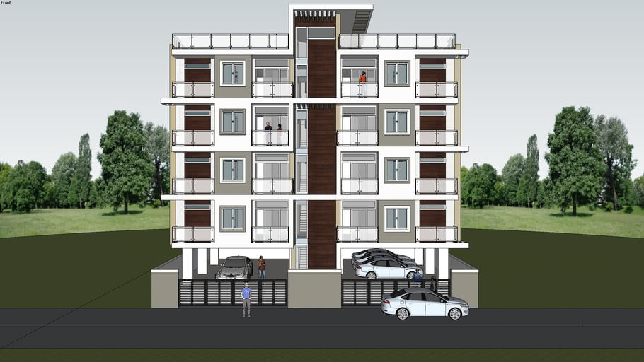 APARTMENT / FLAT | 3D Warehouse