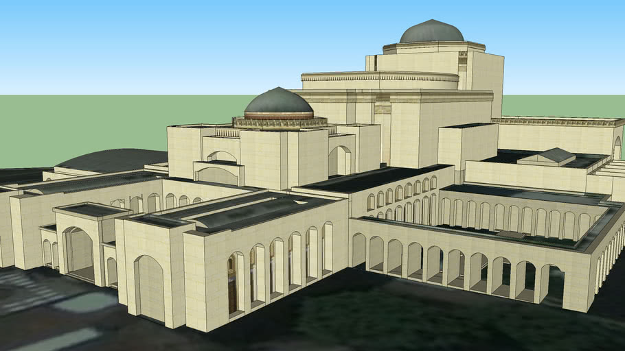 cairo opera house by architect: mohammed sharaf eldeen | 3D Warehouse