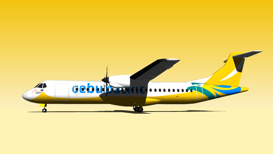 Cebu Pacific Air/Cebgo - ATR 72-600 | 3D Warehouse