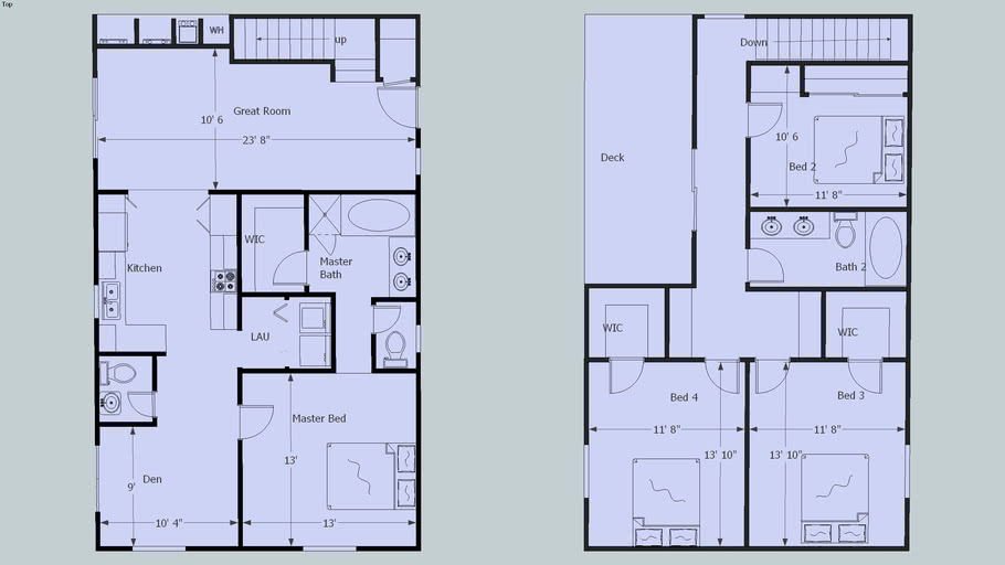 Drawing A Floor Plan Sketchup | Viewfloor.co