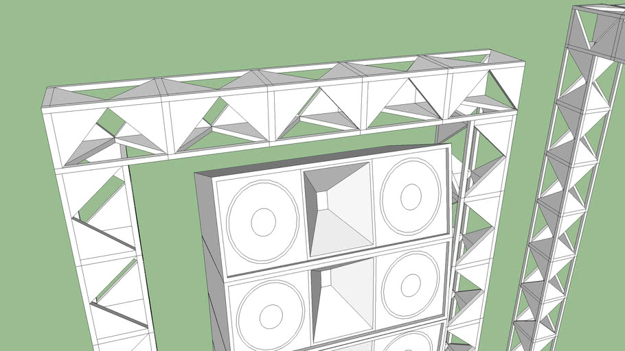 Line Array Completo | 3D Warehouse