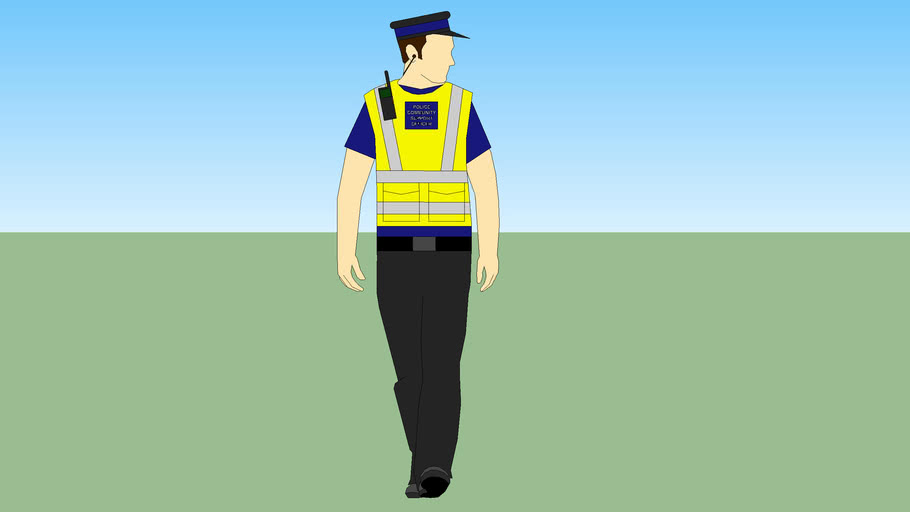 Police community support officer (PCSO) | 3D Warehouse