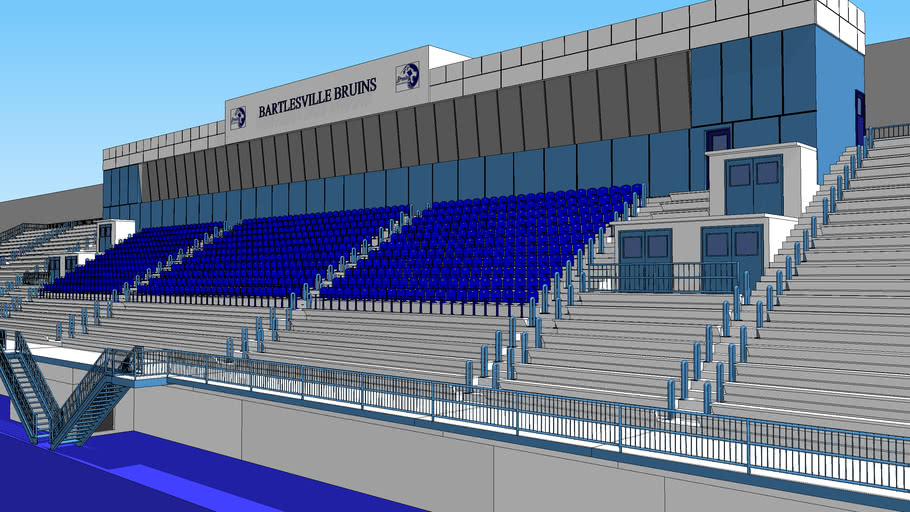 Football Stadium Stands | 3D Warehouse
