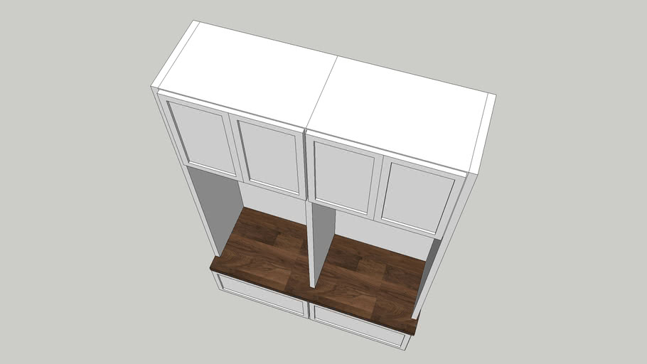 Mudroom Cabinet | 3D Warehouse