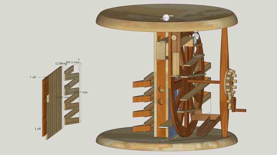 Marble Machine | 3D Warehouse