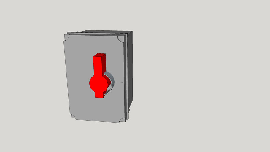 30 amp Disconnect Hubble HBLDS3 | 3D Warehouse