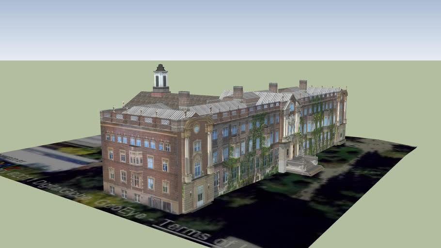 Arts and Convocation Hall | 3D Warehouse