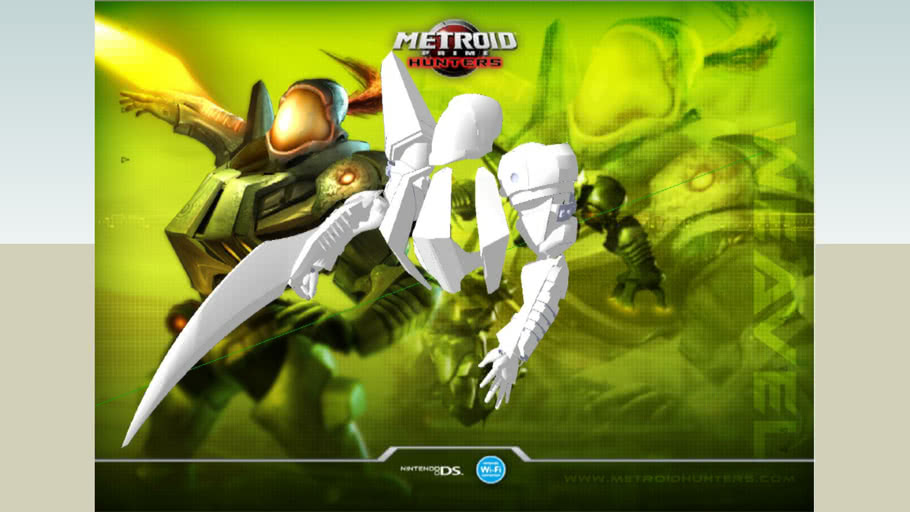 WIP Metroid prime hunters ( Weavel picture) | 3D Warehouse