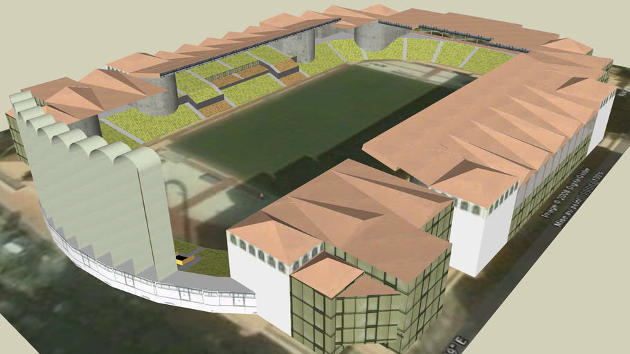 Stade Louis II | 3D Warehouse