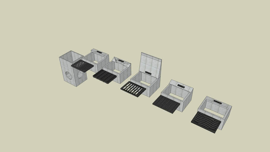 Storm Drain Inlet | 3D Warehouse