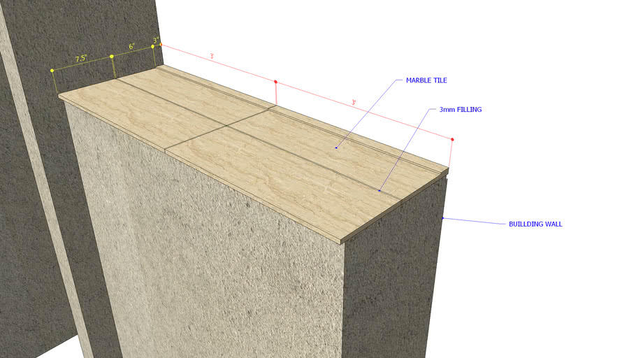 Window Marble Sills | 3D Warehouse