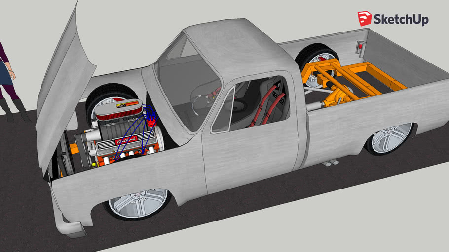 bagged squarebody | 3D Warehouse