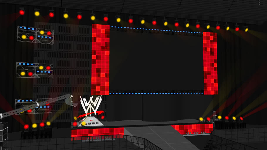 WWE HD Stage | 3D Warehouse